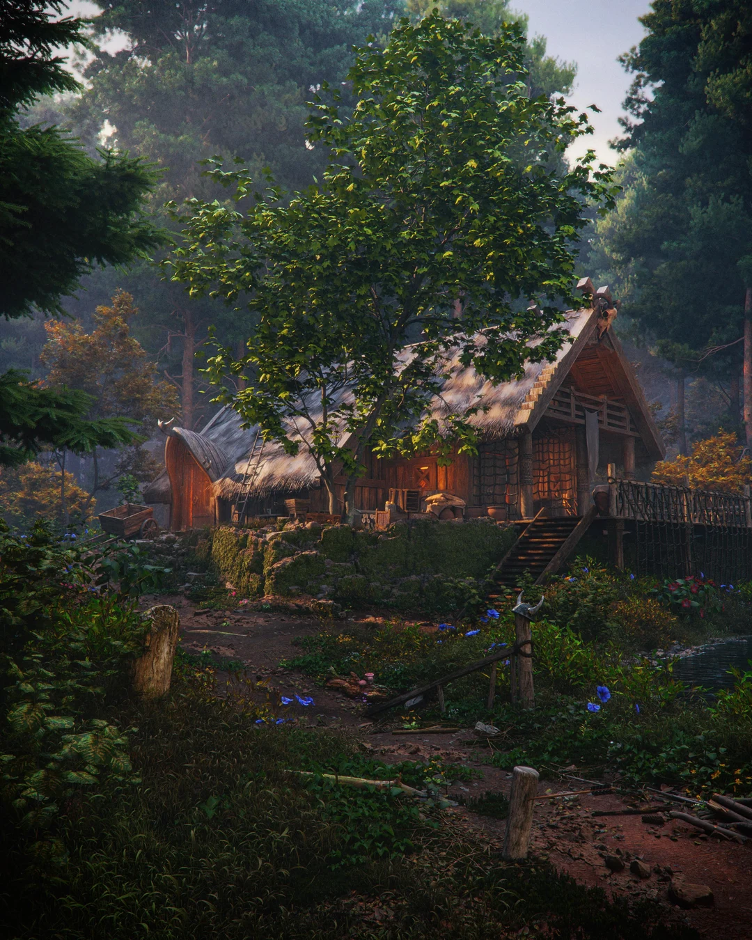 Artwork - Within The Woods, Me, 3D Render, 2022 | Scrolller