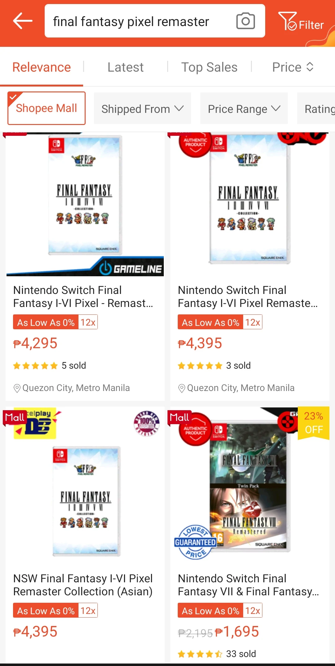 Pixel Remaster readily available in the Philippines | Scrolller