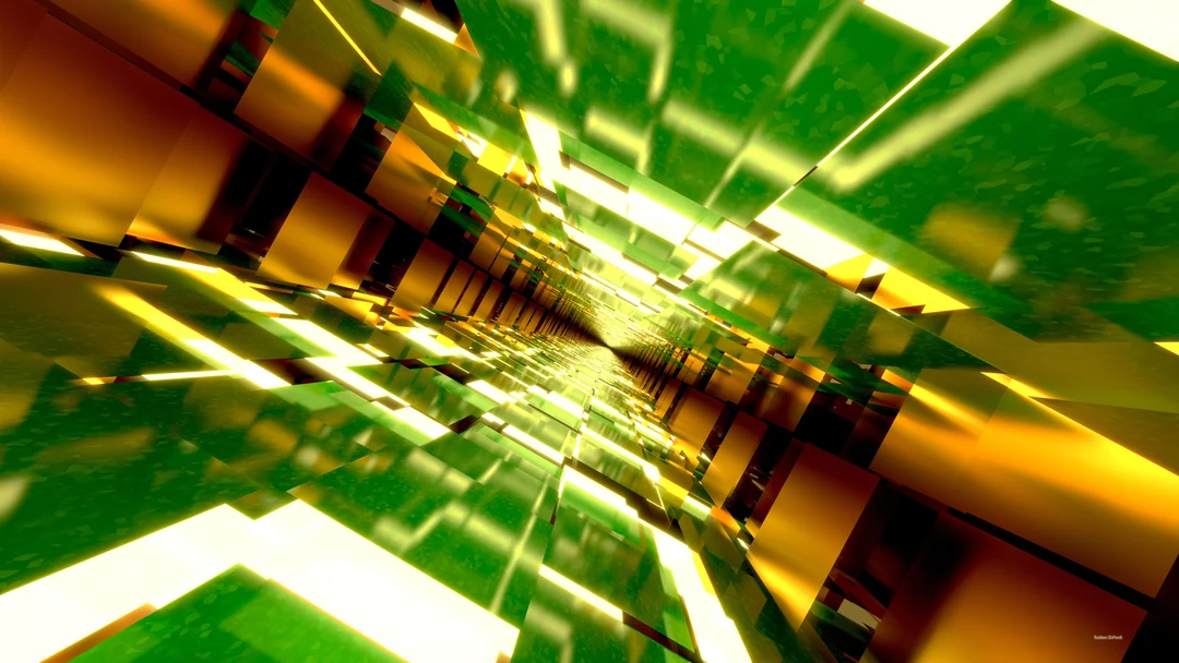 Emerald Tunnels [1920x1080] [OC] | Scrolller