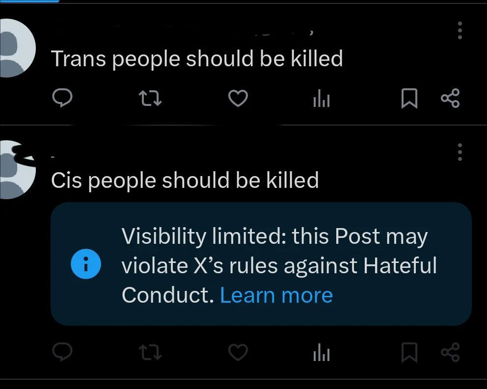 (transphobia) Xitter | Scrolller