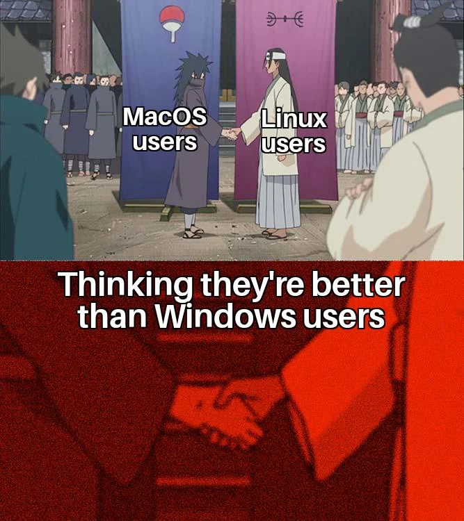Windows users aren't that bad! | Scrolller