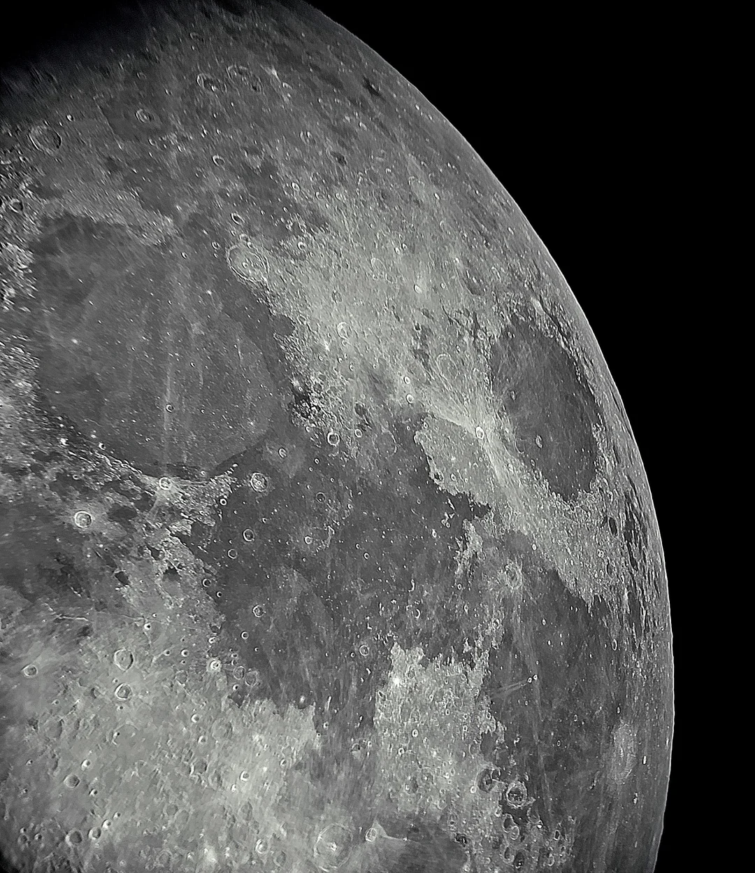 First moon photo through my telescope | Scrolller