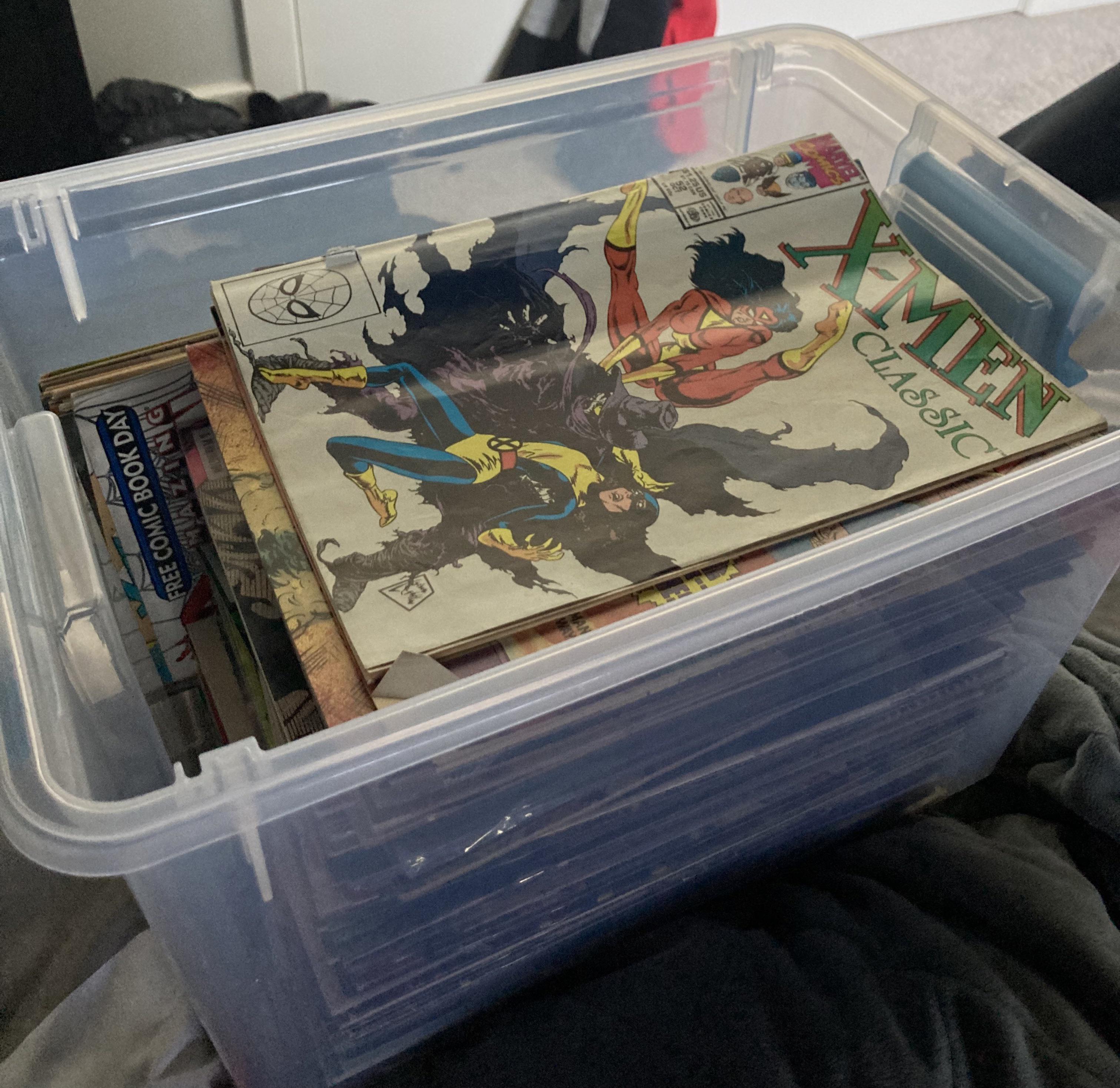 My grandpa just gave me this bin of comics what is the best way to check their value? | Scrolller
