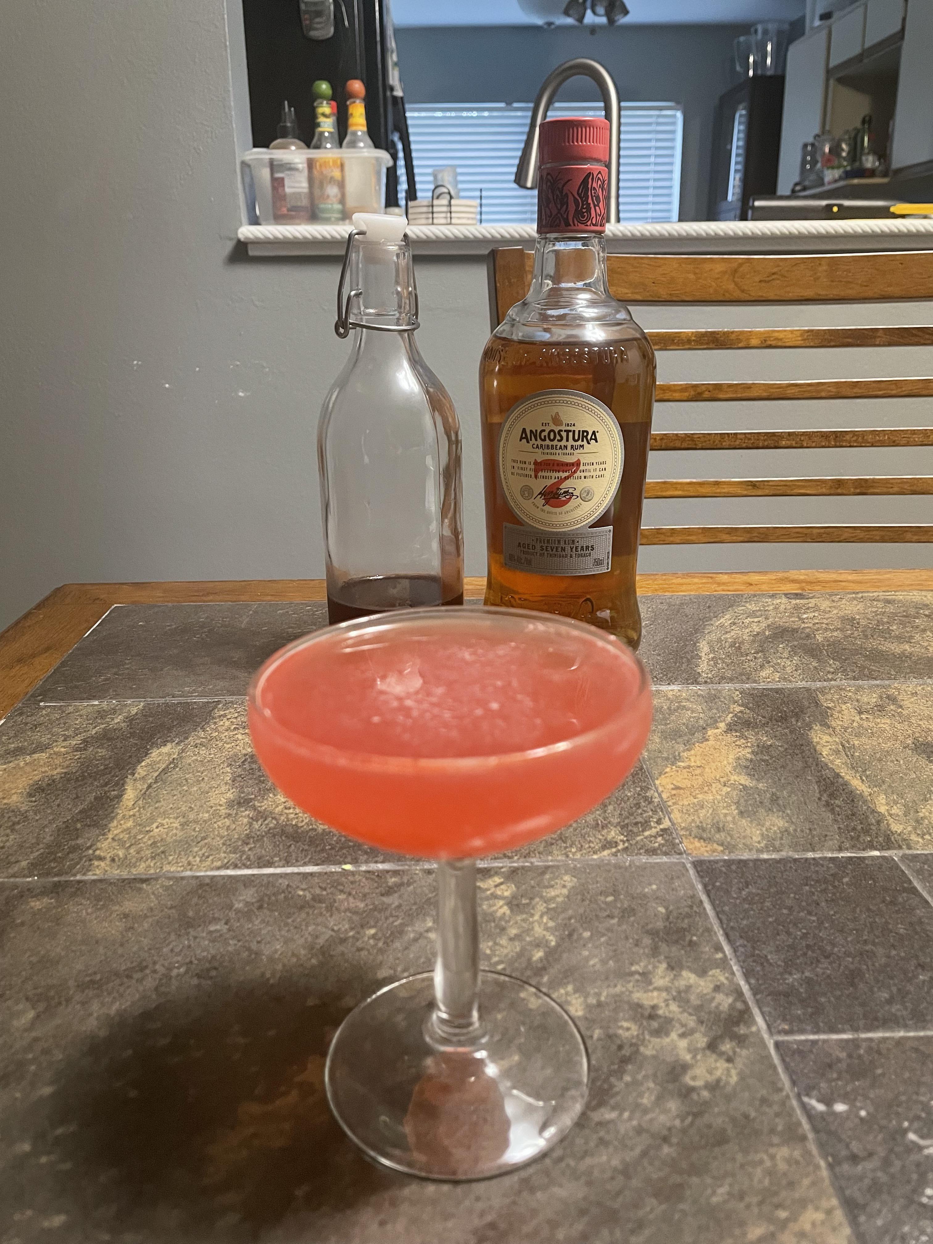 Pomegranate Daiquiri, aka not-a-Bacardi Cocktail | Scrolller