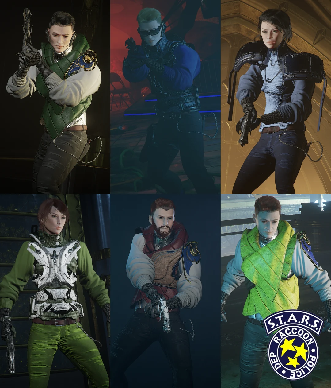 Drifters as S.T.A.R.S Members | Scrolller