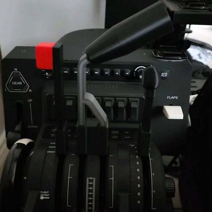 My 3D printed Spitfire throttle levers for Honeycomb Bravo! | Scrolller