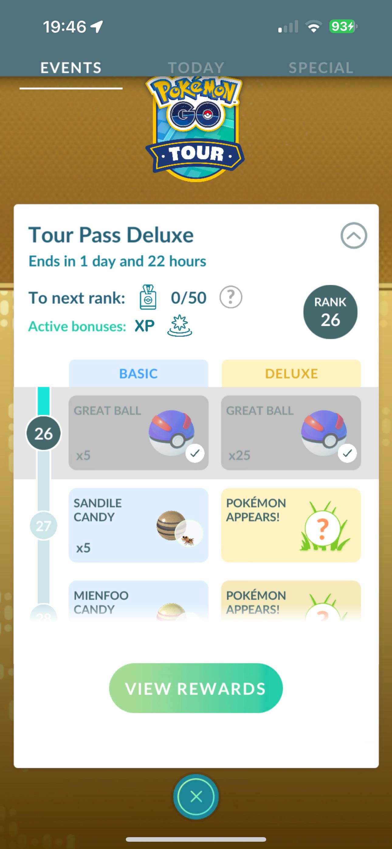 Tour Pass Points Locked? | Scrolller