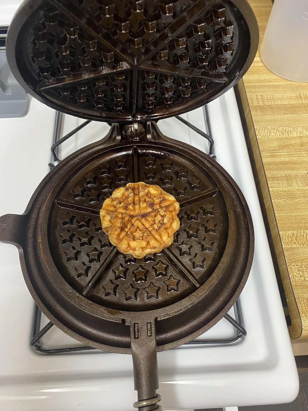 Made cinnamon rolls in the waffle iron. So good! | Scrolller
