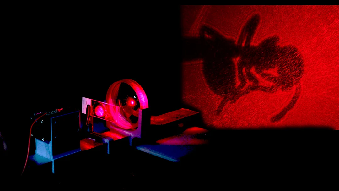 Laser Projection Microscope Build (Details in Comments) | Scrolller