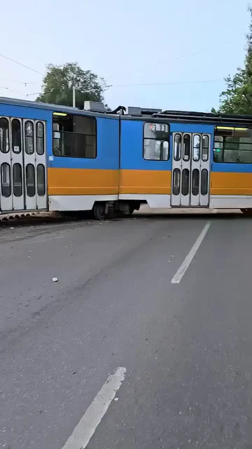 Tram accident Sofia no2 today | Scrolller