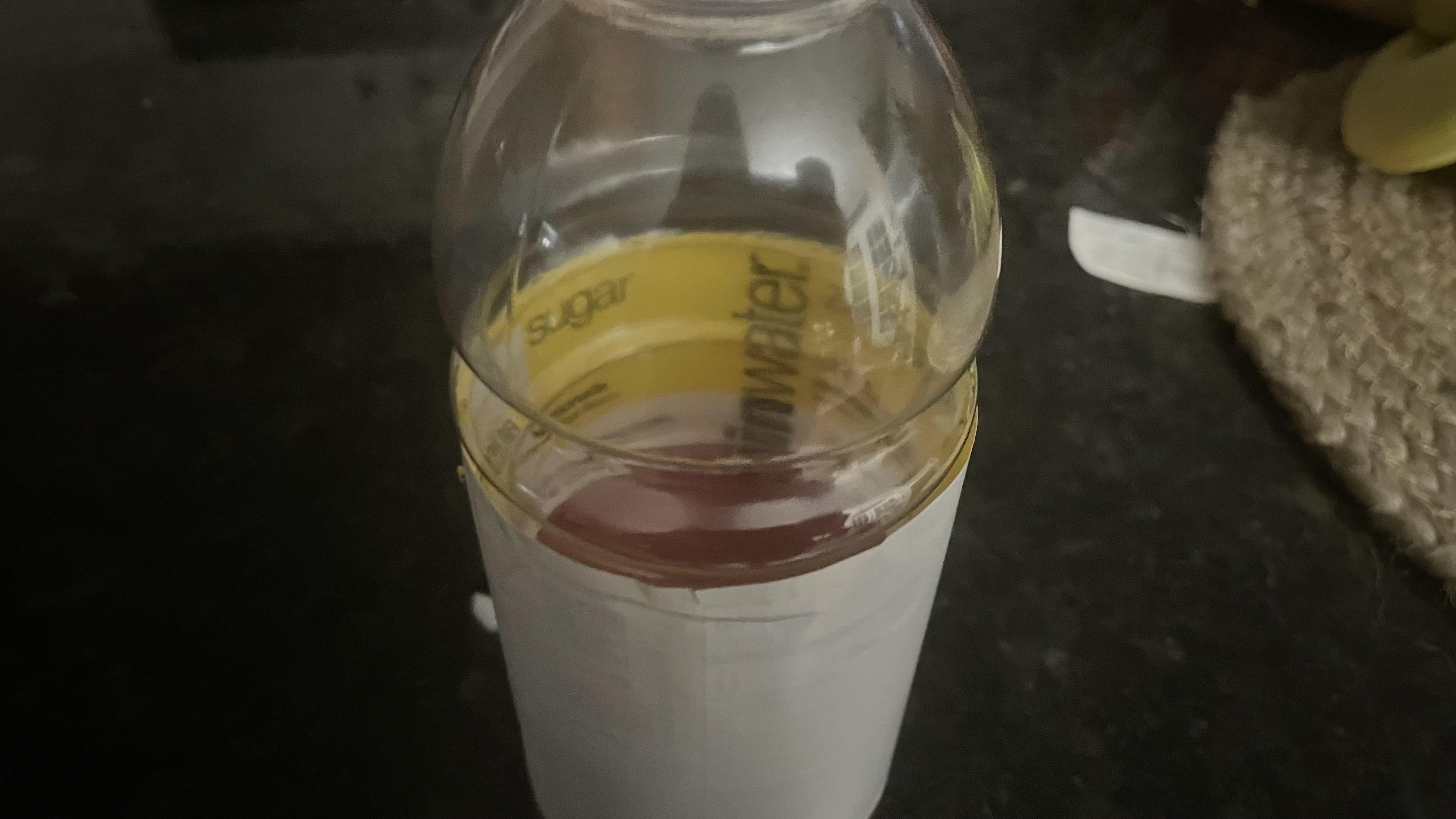 My vitamin water had its label put on backwards | Scrolller