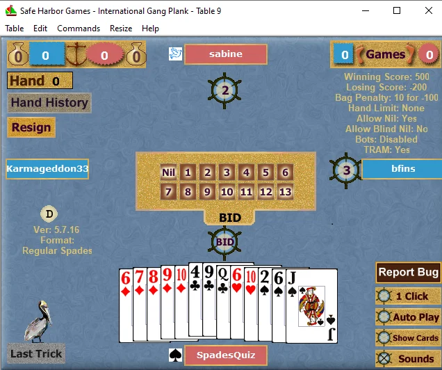 First hand to 500, third to bid. Do you nil? | Scrolller