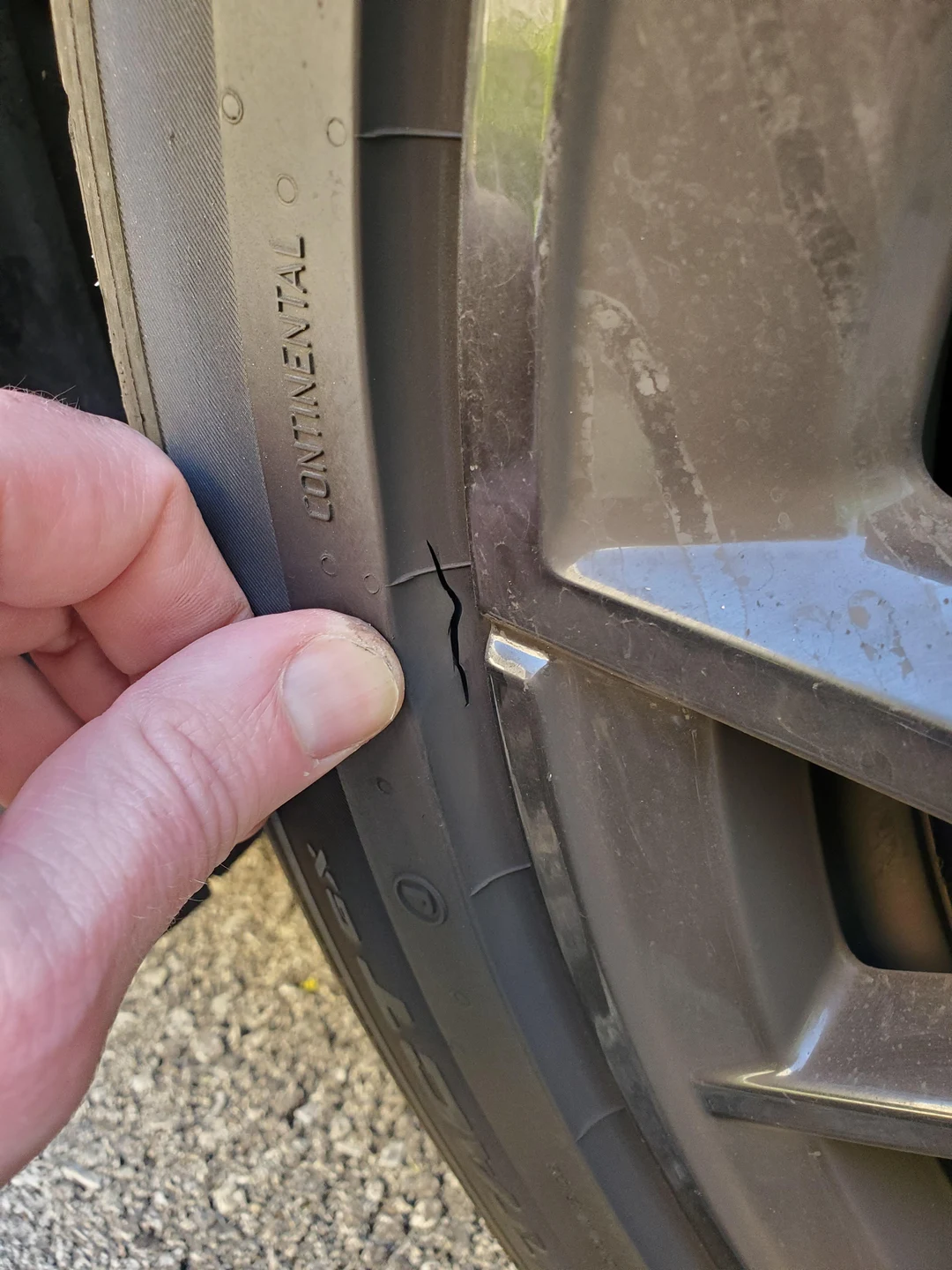 Is this tire shot? | Scrolller