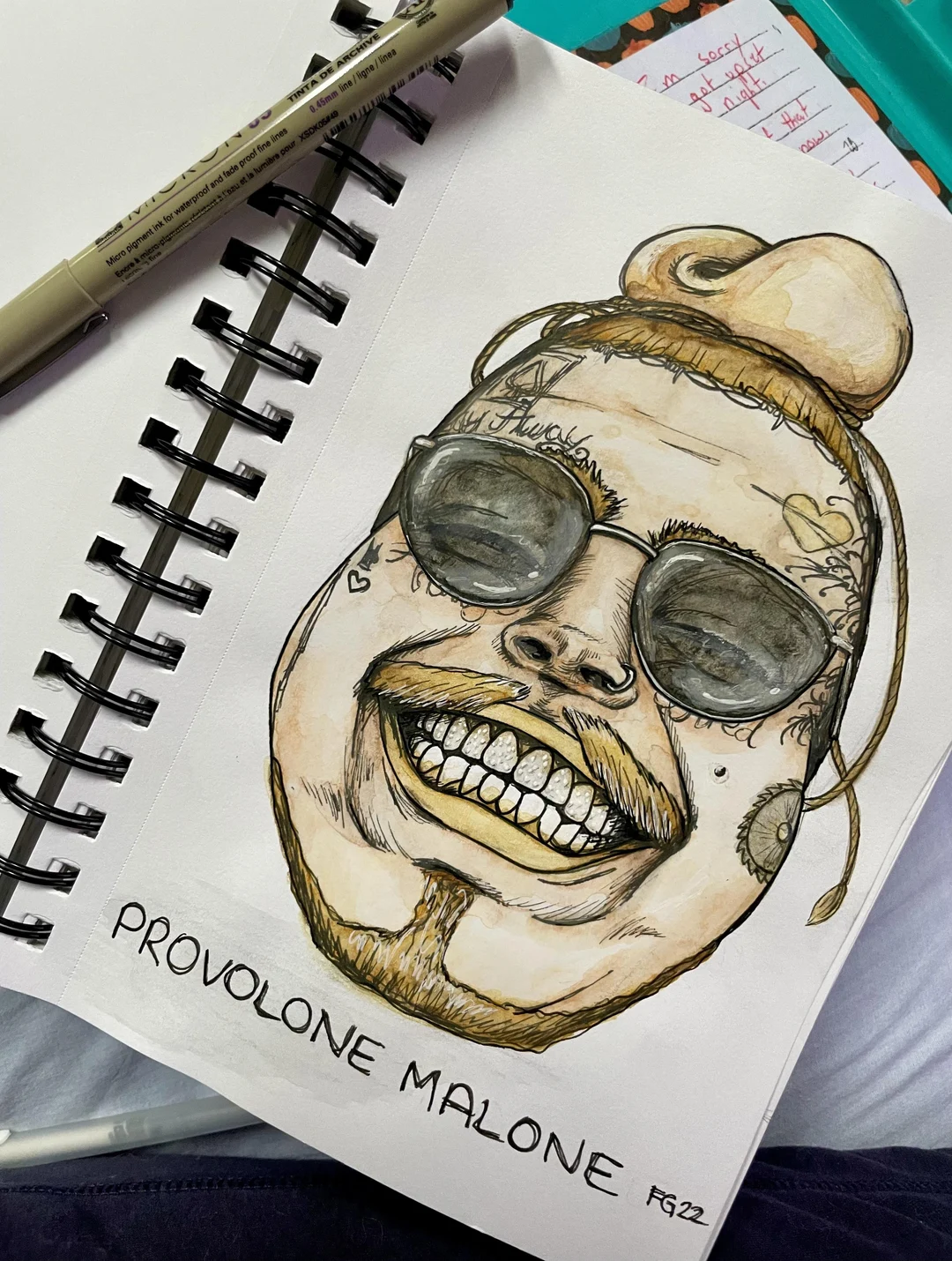 “Provolone Malone” by me, 2022 | Scrolller
