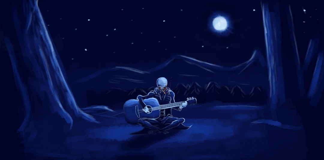 Somber Bones, me (Shade), Digital art, 2024 | Scrolller