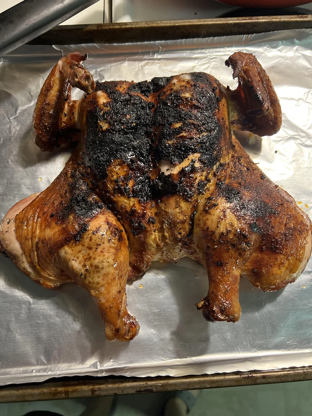 First spatchcock chicken | Scrolller