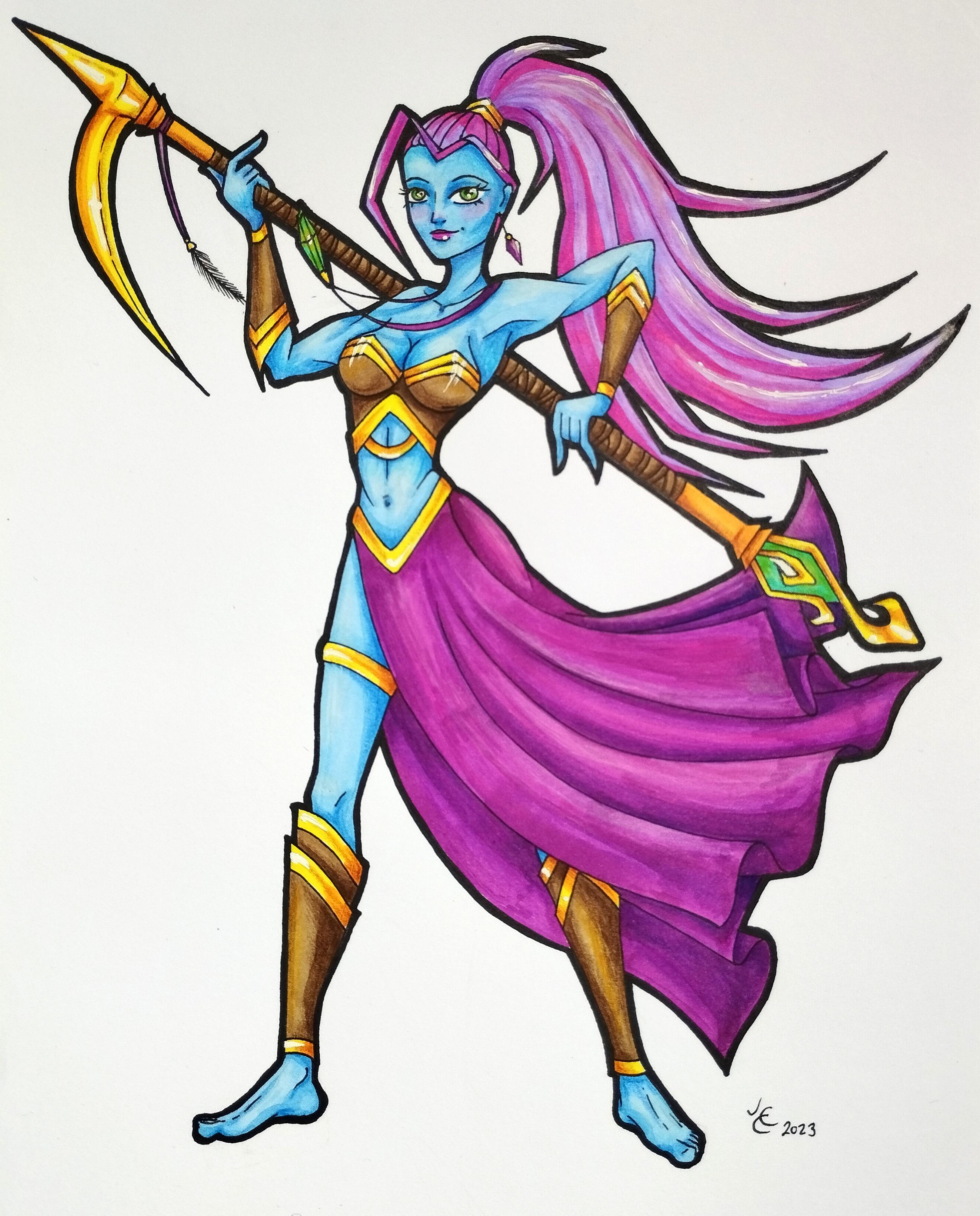 [OC] Tallia the Warrior | Scrolller