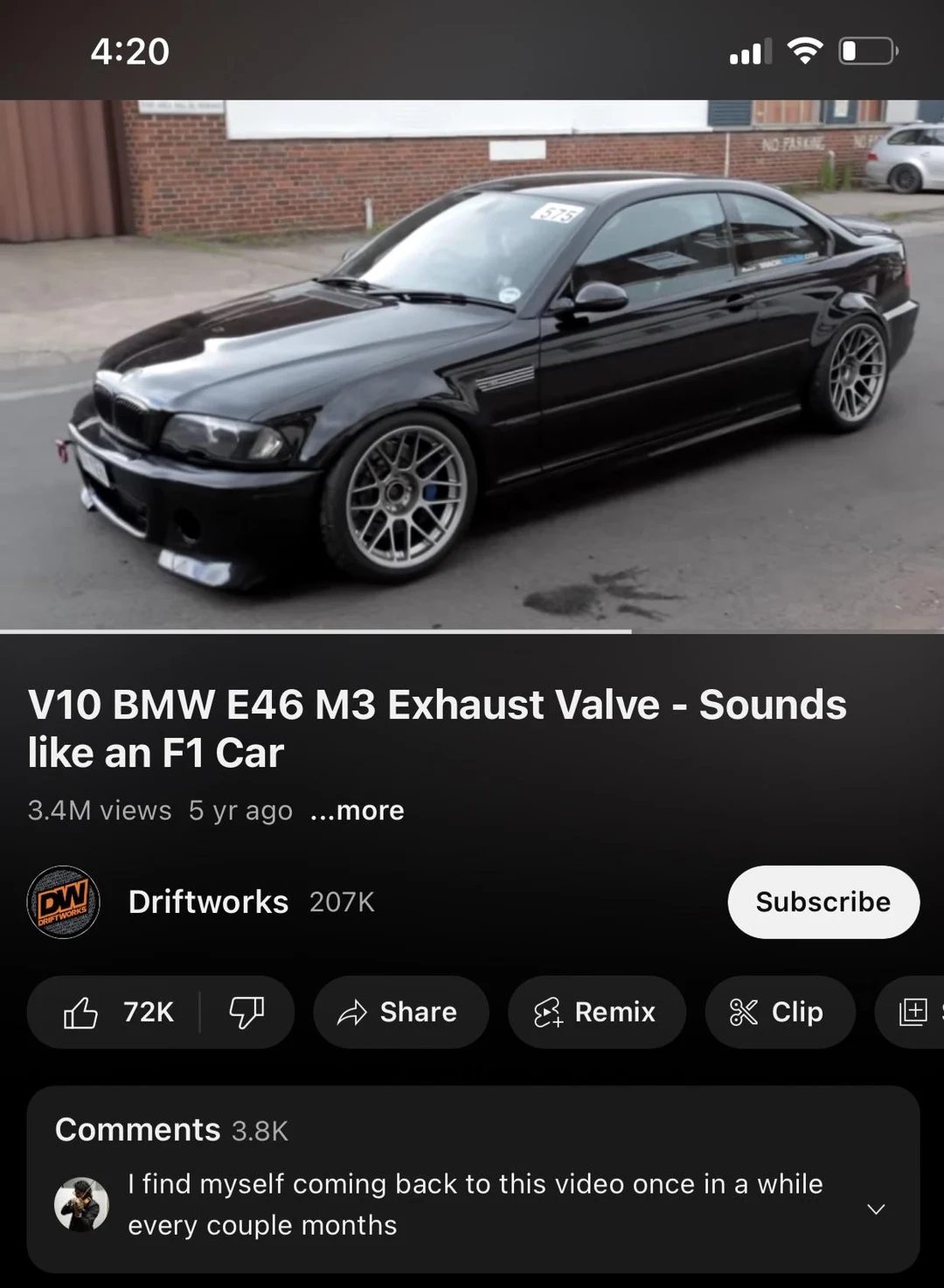 Guys i have to present you my dream car . Im a fan off E46 because of NFS most wanted and this ...