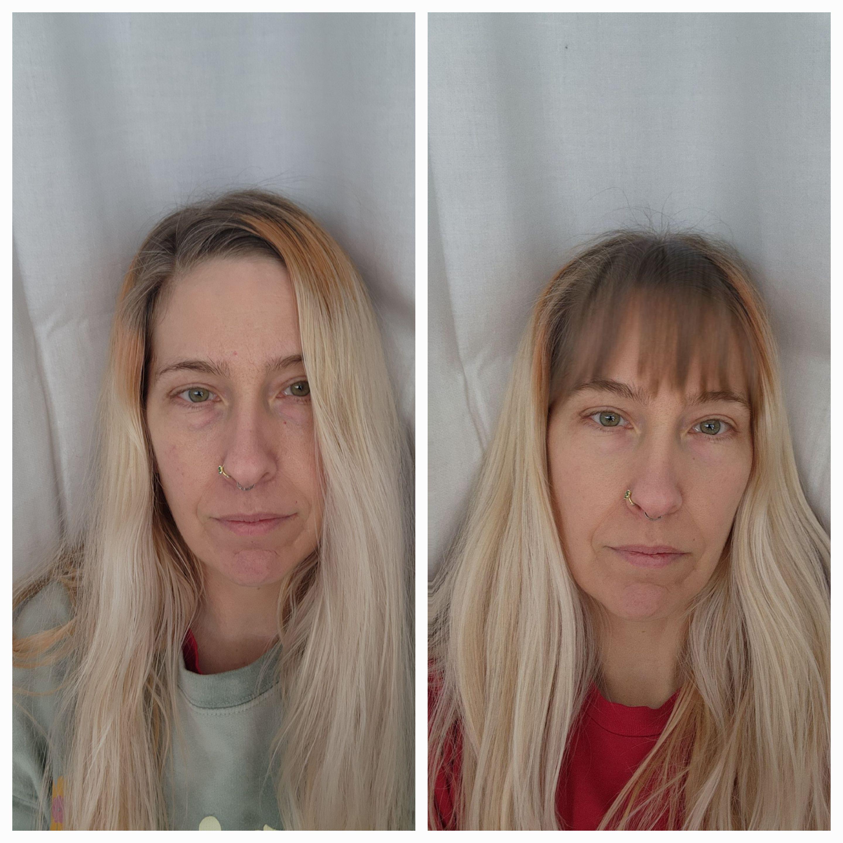 Bangs, cut and color suggestions | Scrolller