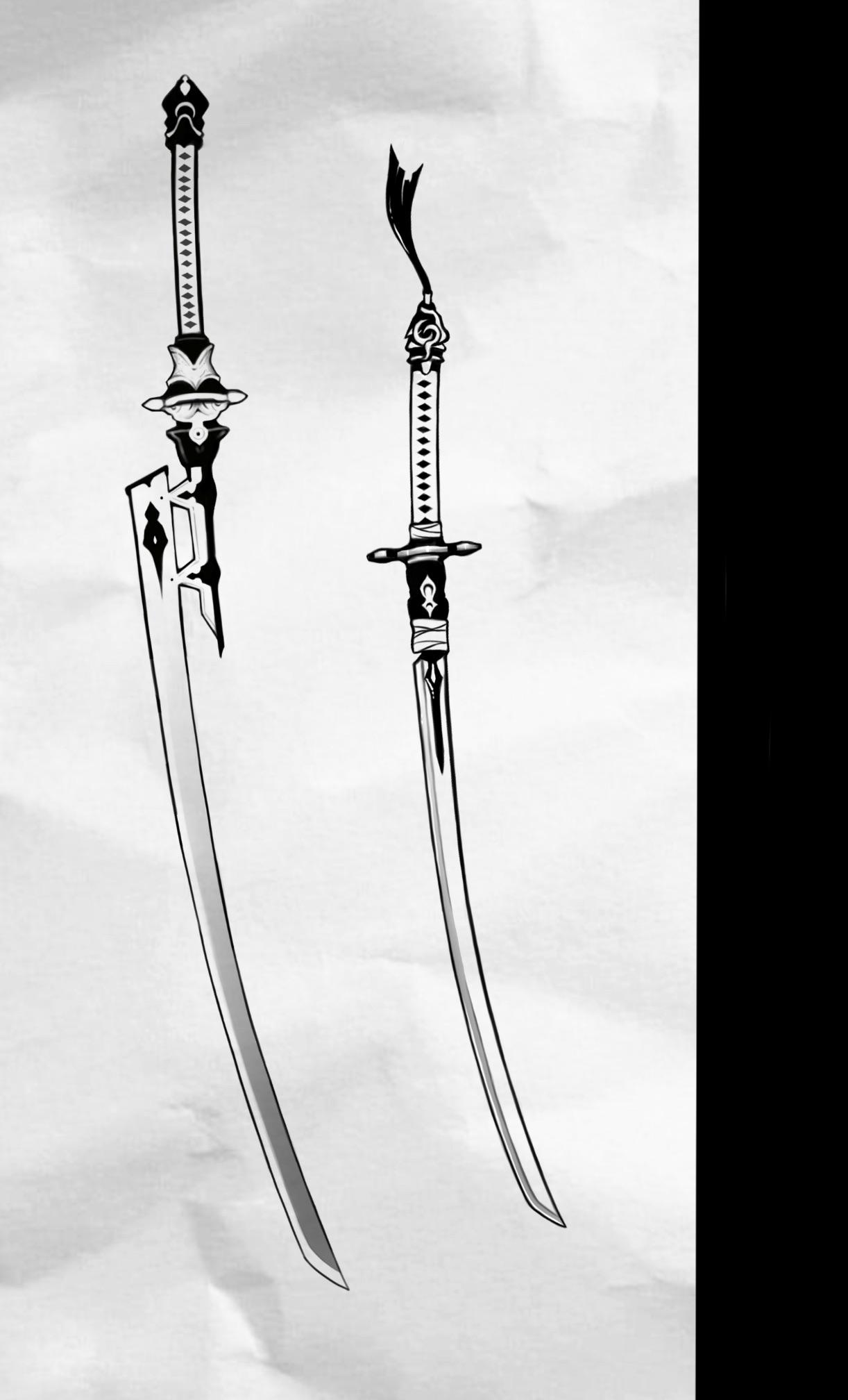 swords for tats, drawn by me | Scrolller