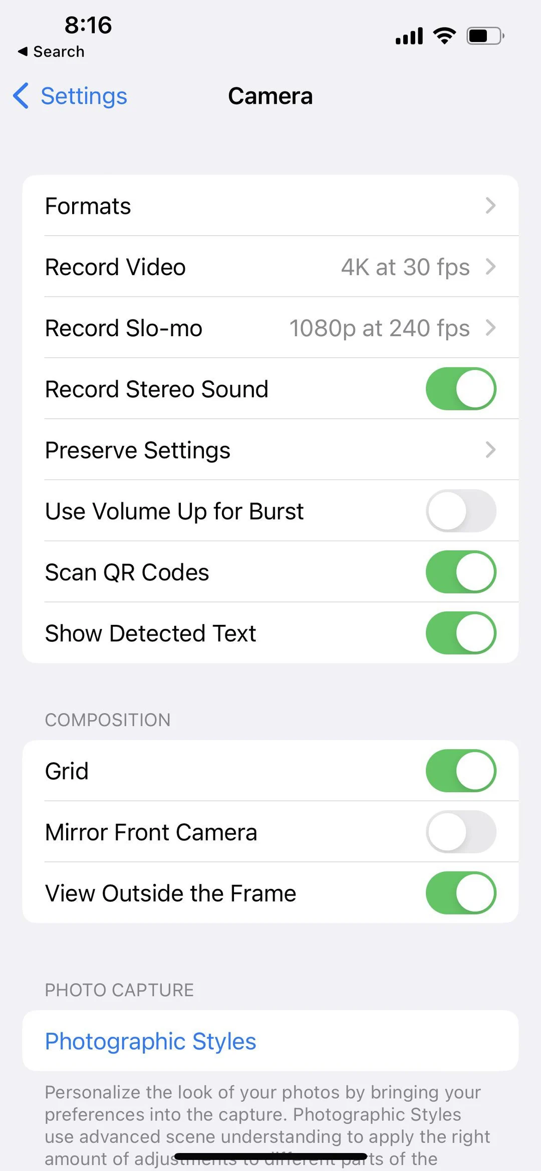 Camera “jumps” from nice to low quality | Scrolller