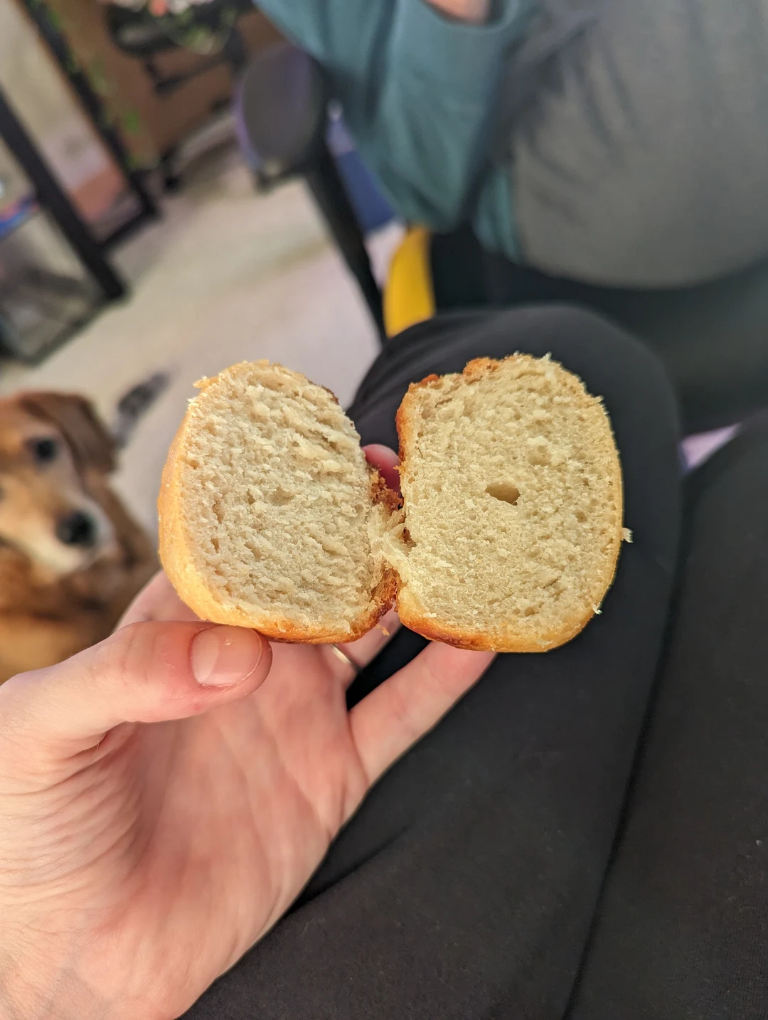 I finally tried my hand at making bread, and these small bread rolls were super delicious ...