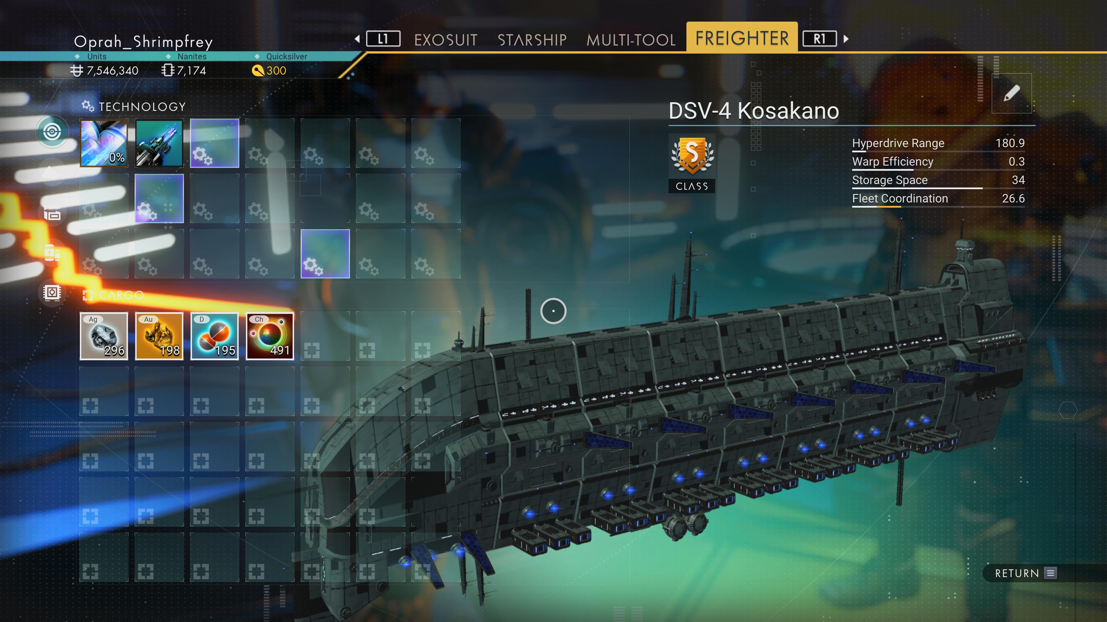 First Freighter! | Scrolller