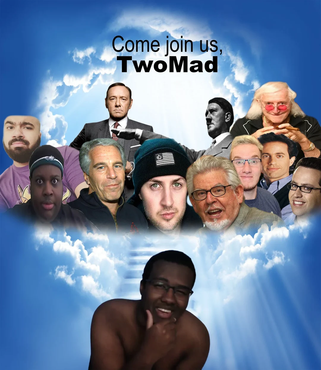 TwoMad goes to heaven meme! | Scrolller