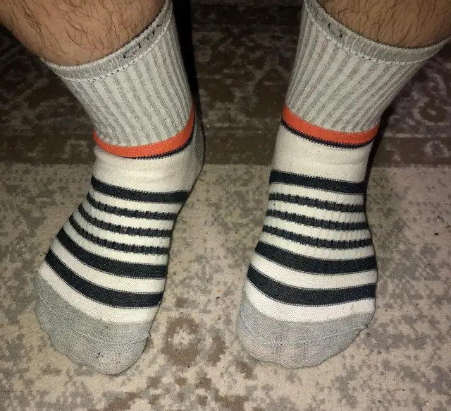 Striped Growing Socks | Scrolller