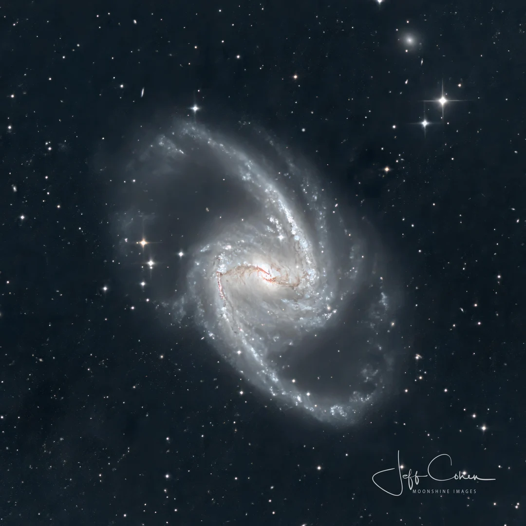 NGC 1365 the great barred spiral galaxy | Scrolller