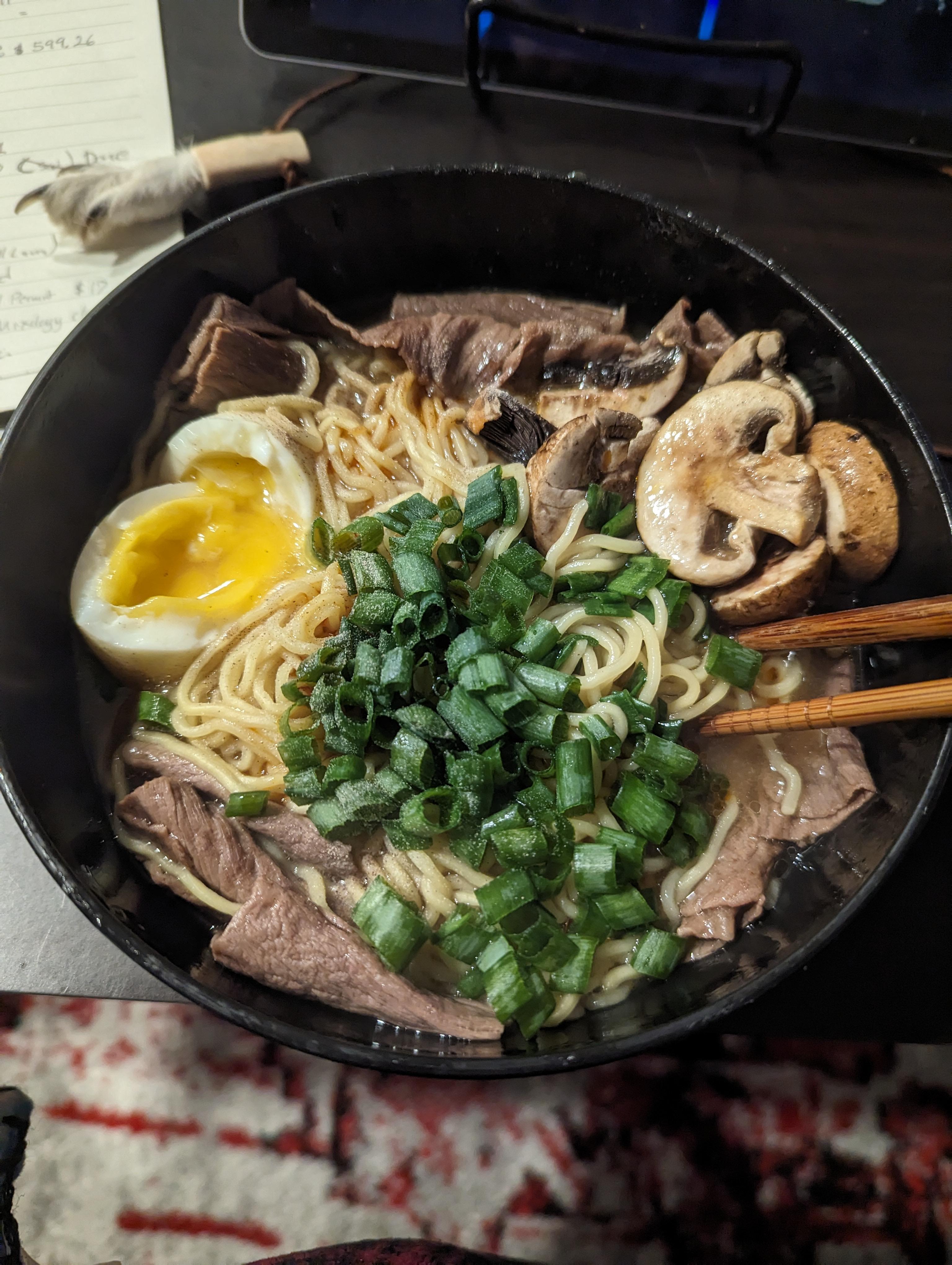 Soy based with American wagyu beef. | Scrolller