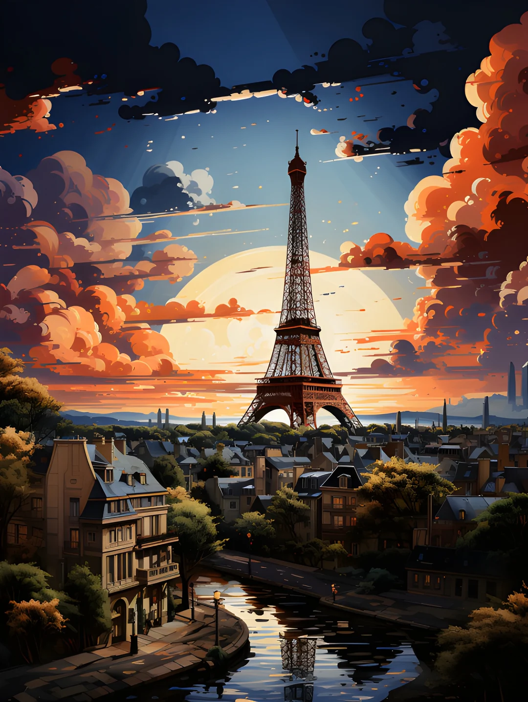 Eiffel Tower, Muhammad Zuhair, 2023 | Scrolller