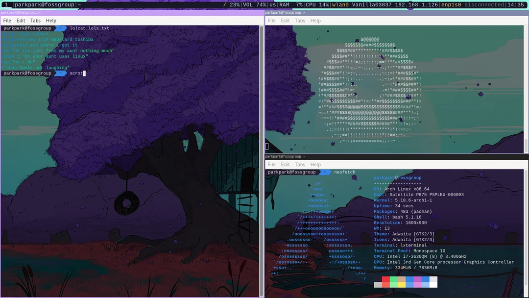 [i3] it aint much but its honest work | Scrolller