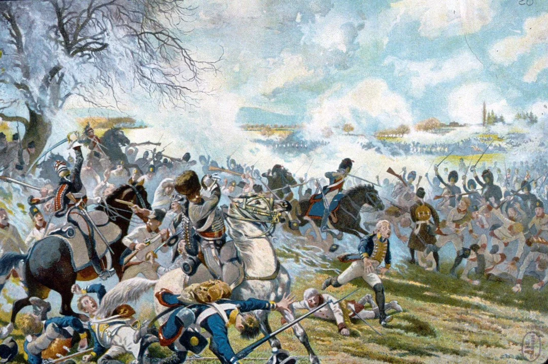 The Battle of Froeschwiller, 1793, during the French Revolutionary Wars ...