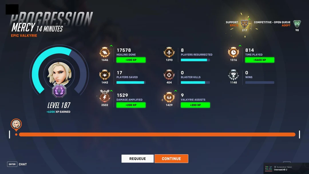Prestiged my damage amp stat on Mercy | Scrolller