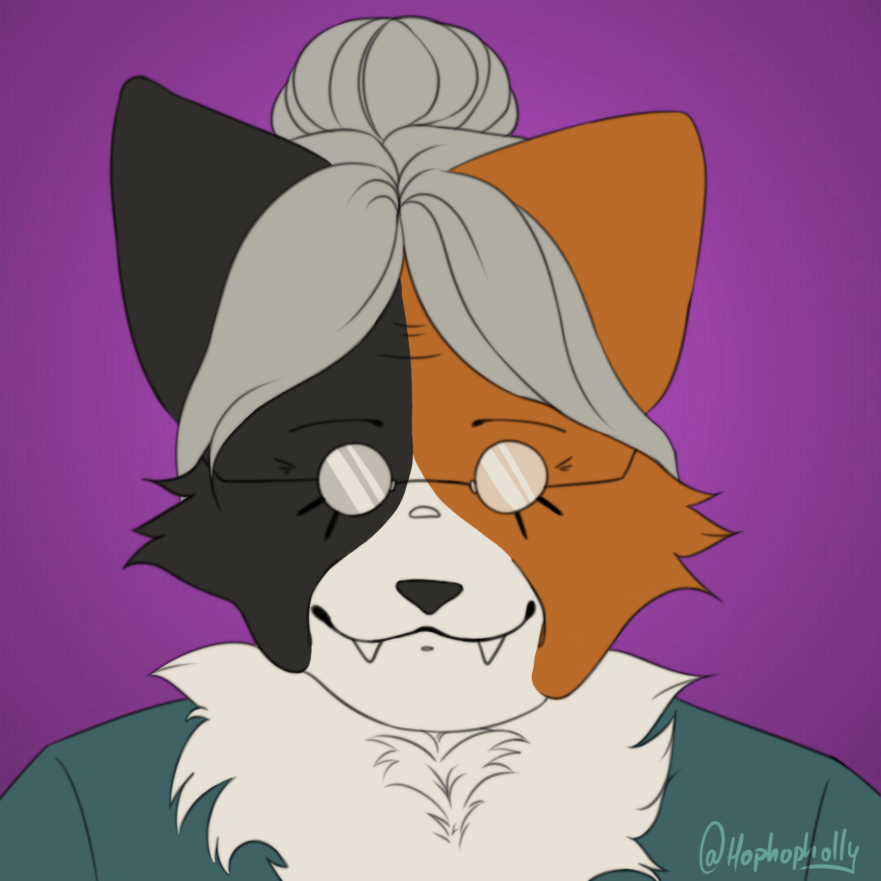 Granny meow revised (commissioned from hophopholly) | Scrolller
