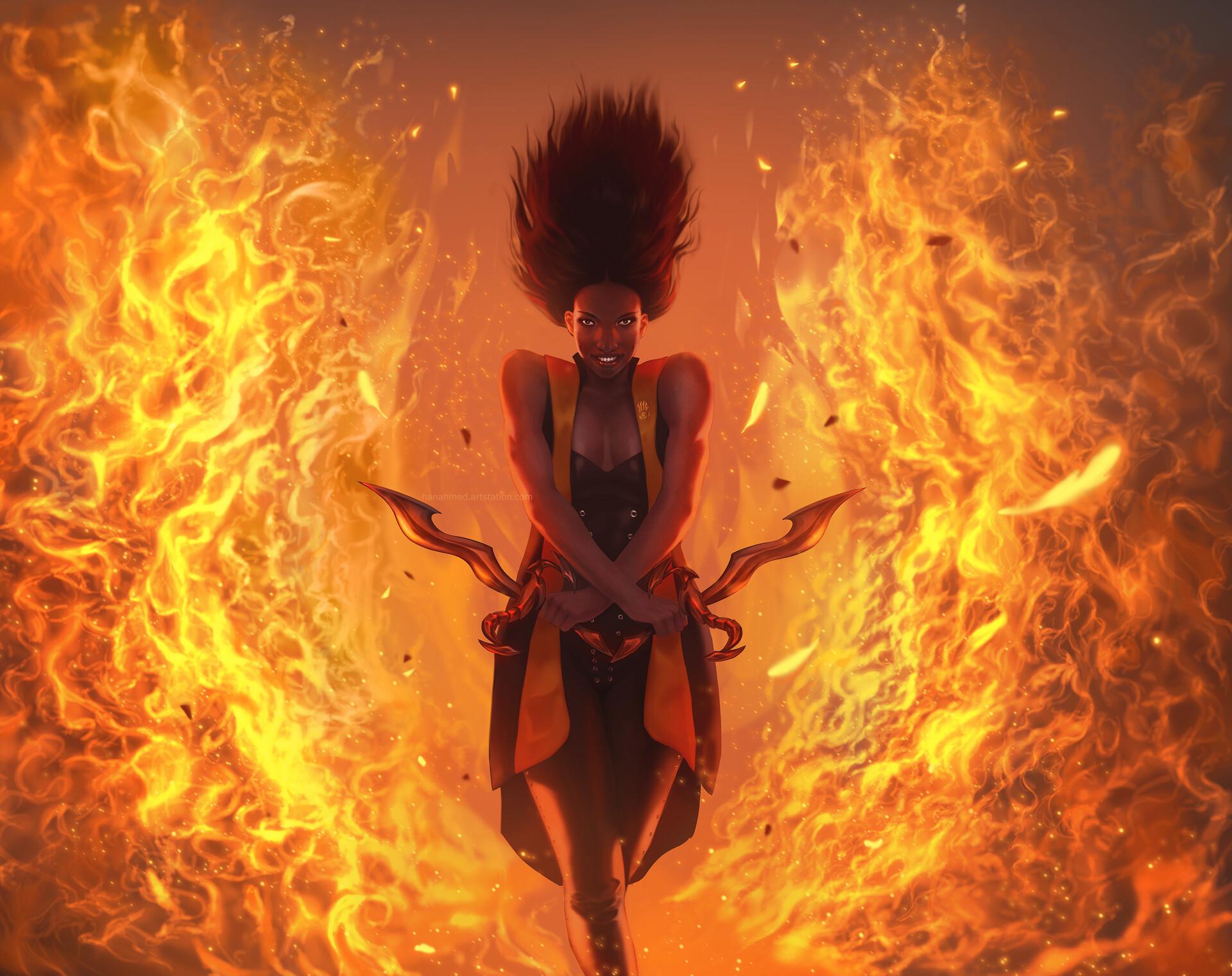 OC. Imagined a build somewhere between Fire Mage & Assassin | Scrolller