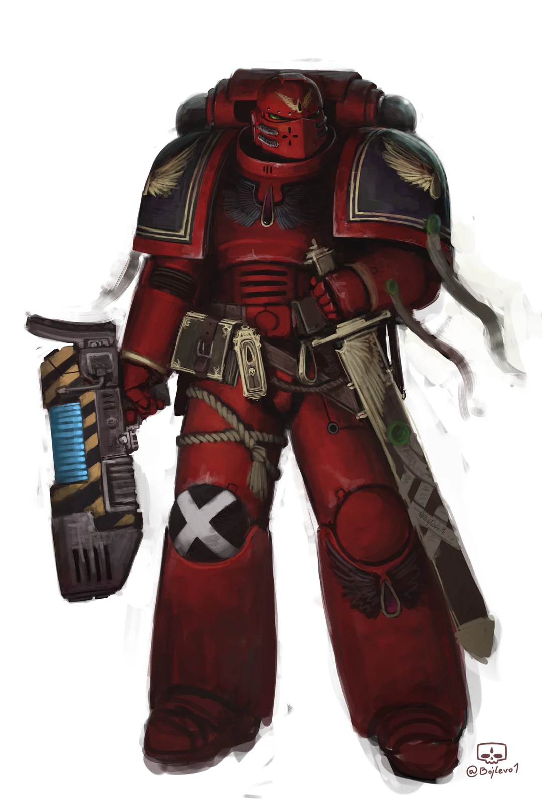 Blood Angels sergeant by Bojlero1 | Scrolller
