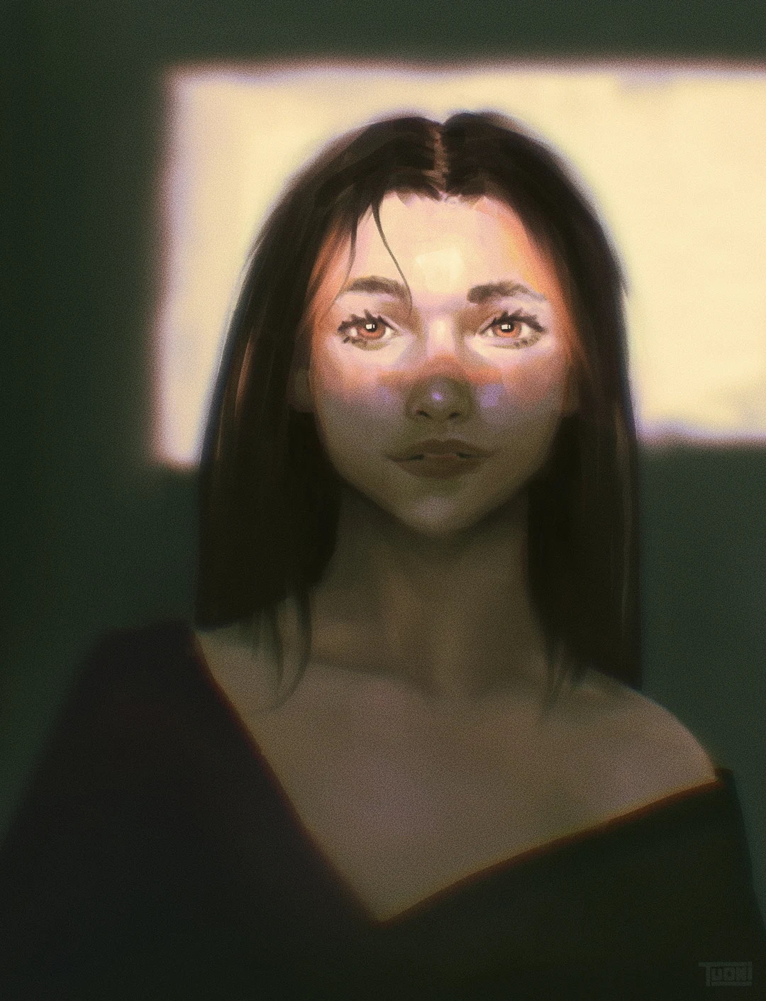 Morning Light, Me, Digital, 2023 | Scrolller