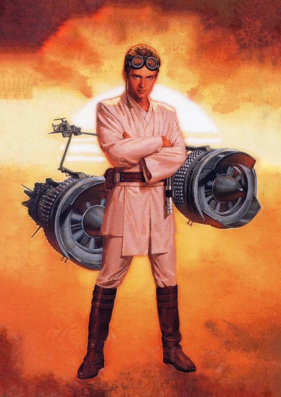 Anakin Skywalker by Tsuyoshi Nagano | Scrolller