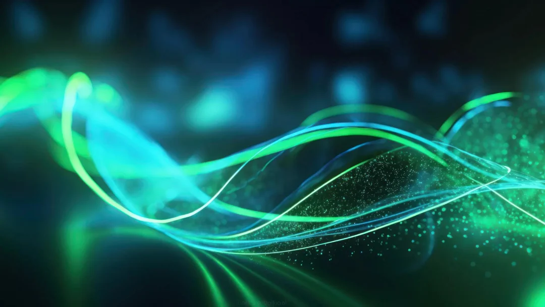 Abstract Green Gradient Layers [1920x1080] | Scrolller