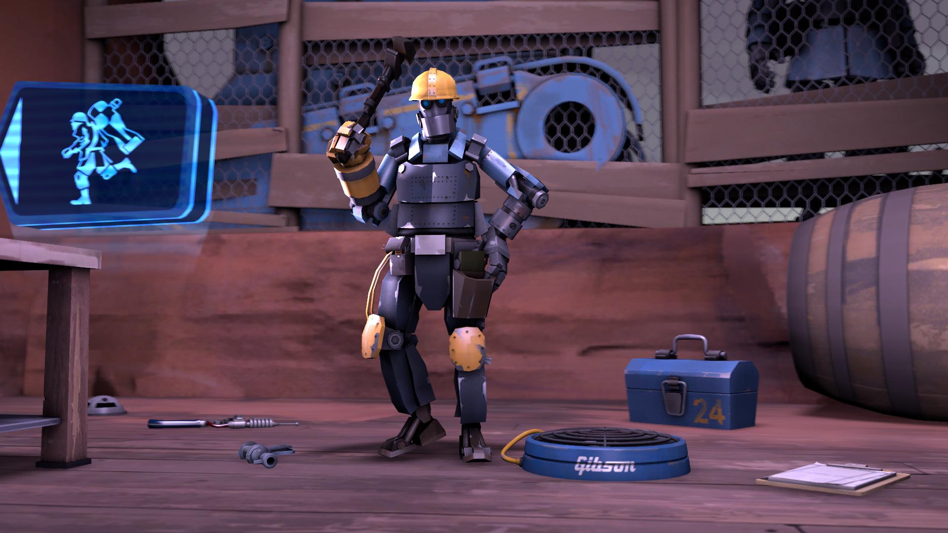 [SFM] Buildin' a- Jump Pad? Gray's Mecha-Engineer just invented a whole new transportation tool ...