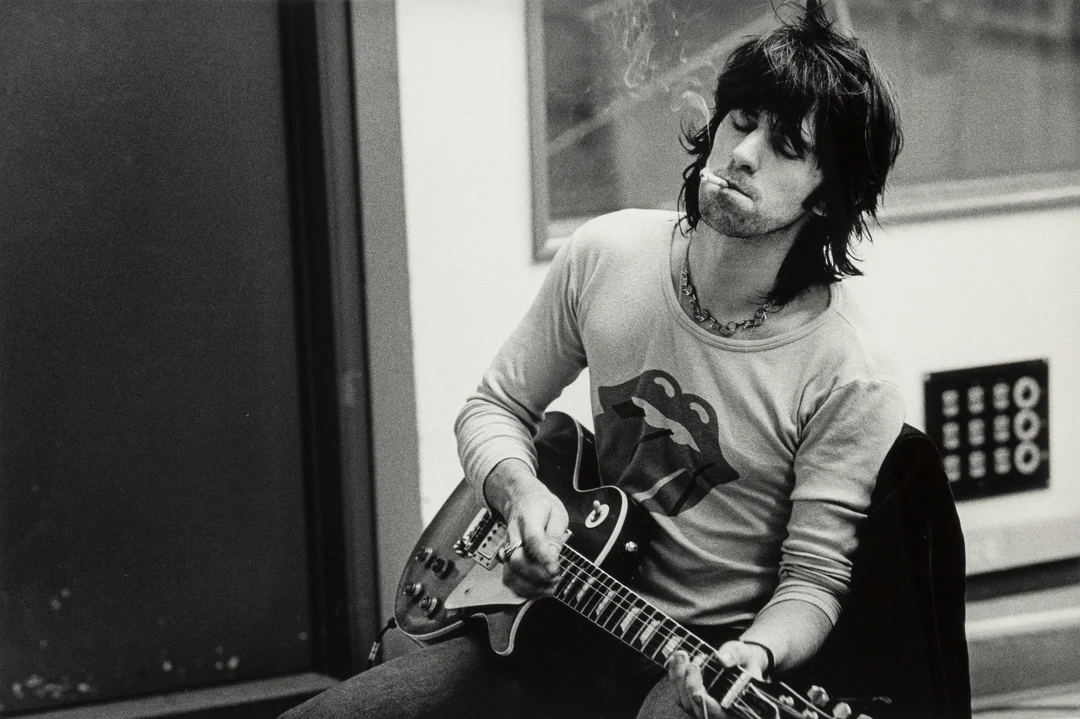 29 year old, singer songwriter, guitarist, Keith Richards, in 1972 | Scrolller