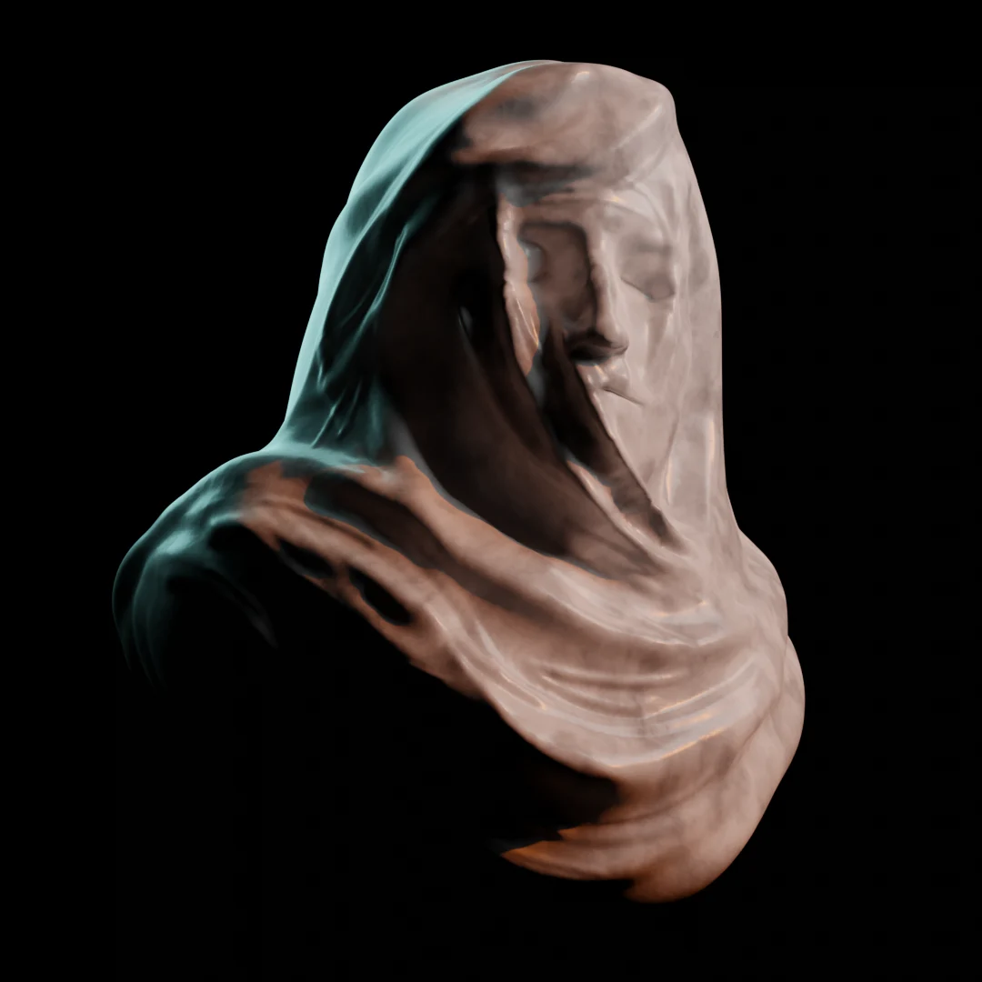 The Veiled, Me, 3D, 2022 | Scrolller