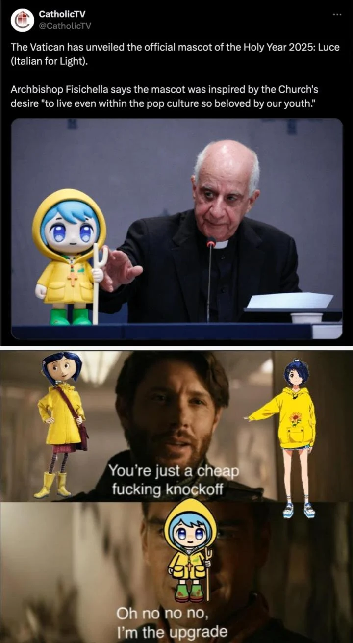 New Vatican mascot | Scrolller