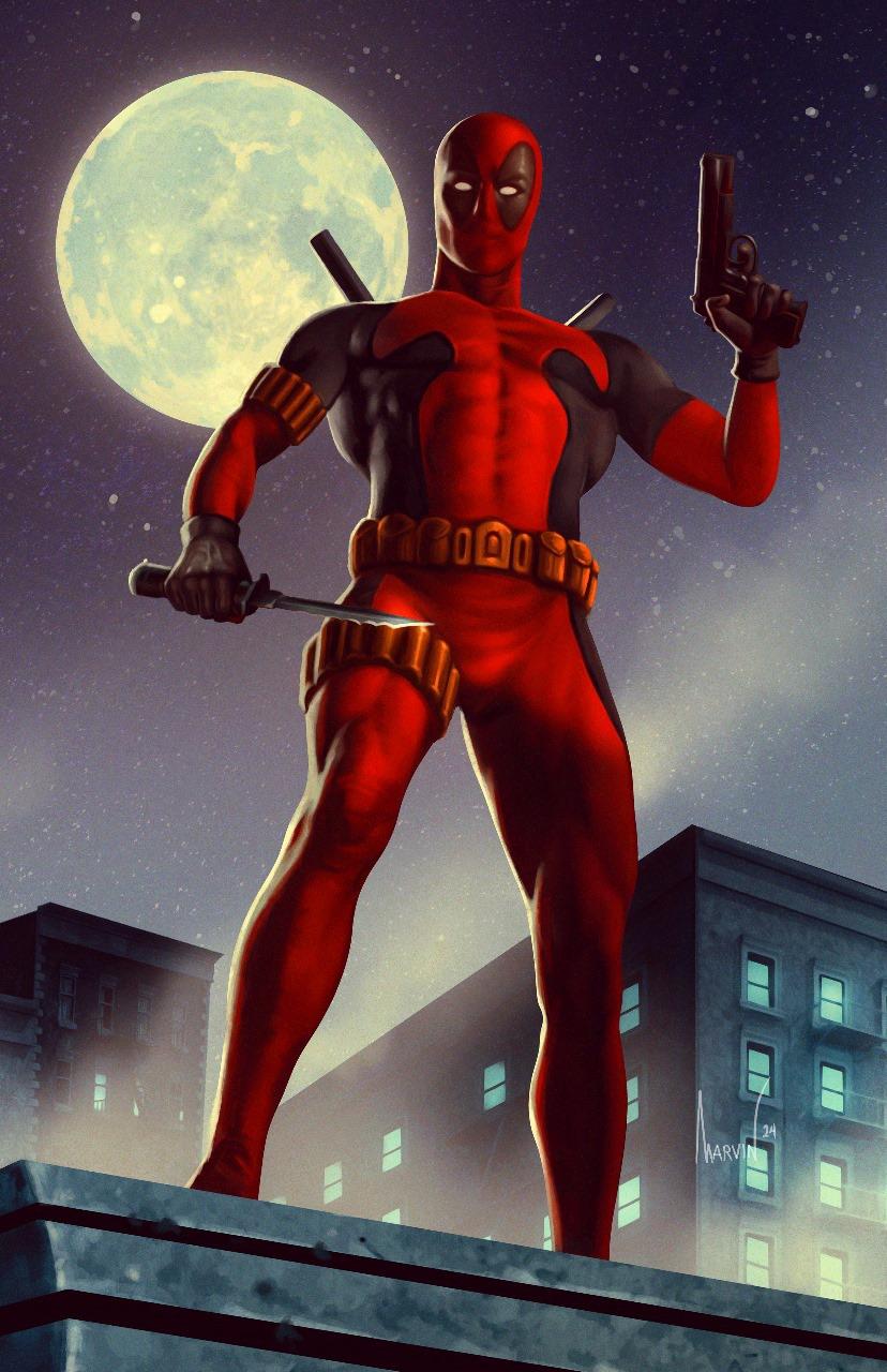 Fourth entry of Jim Lee's x men artwork homage!!! 🙂 Featuring Ryan Raynolds i mean Deadpool!!! 🙂 ...