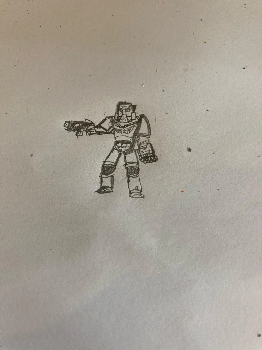 Imperial fist I drew | Scrolller