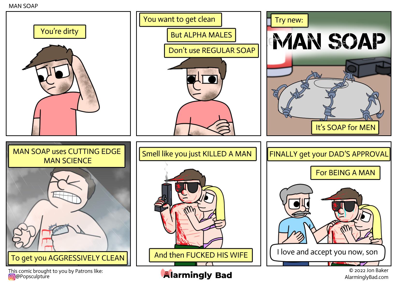 MAN SOAP | Scrolller