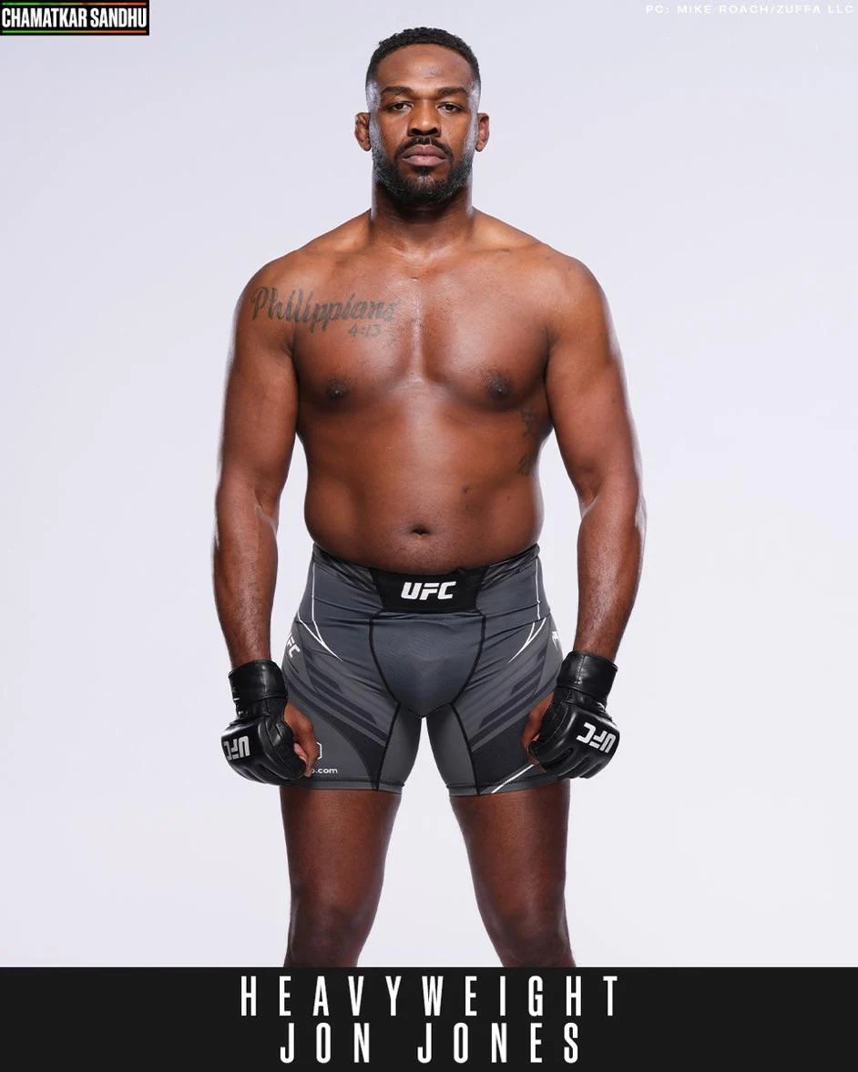 First look at heavyweight Jon Jones | Scrolller