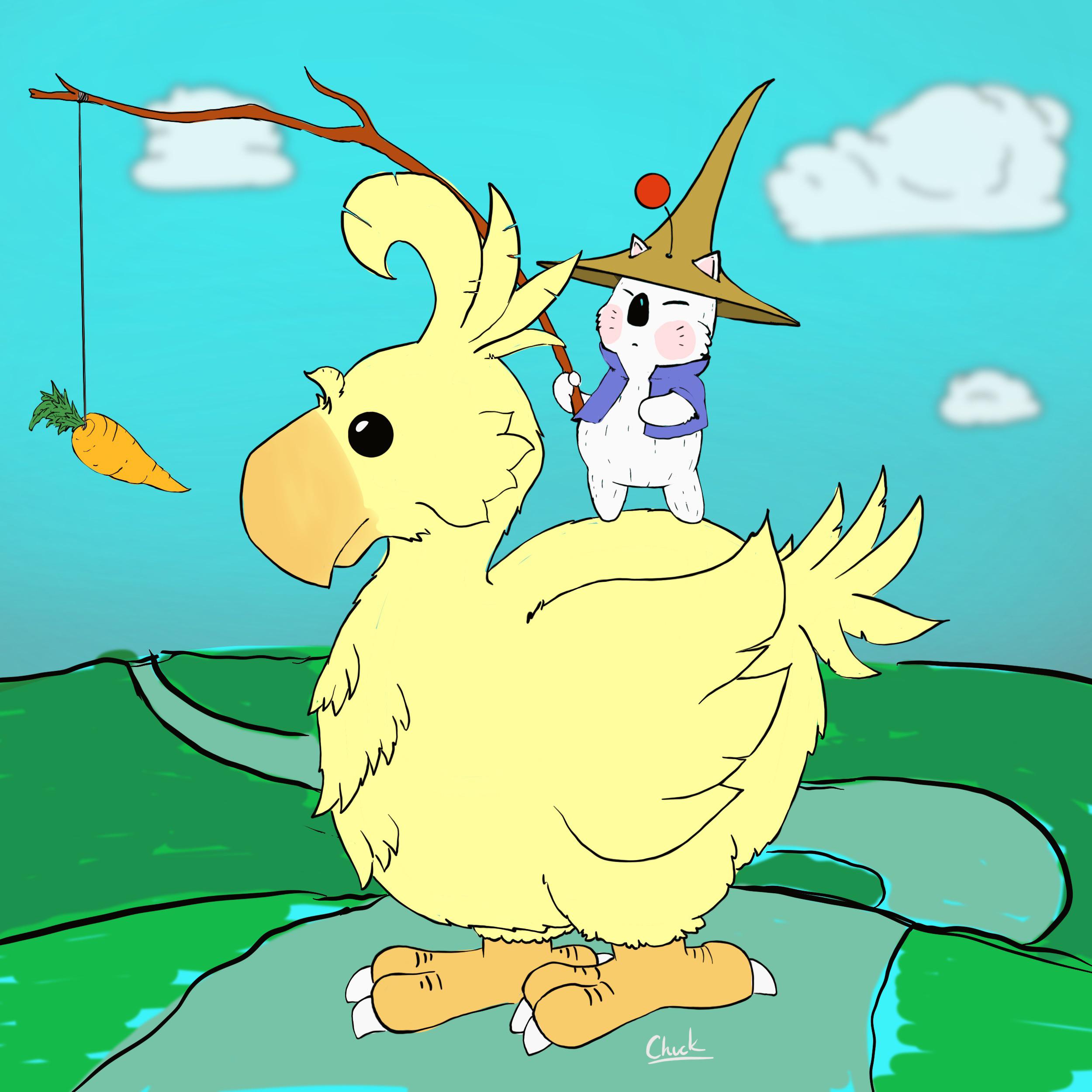 I just wanted to share my chonky chocobo | Scrolller